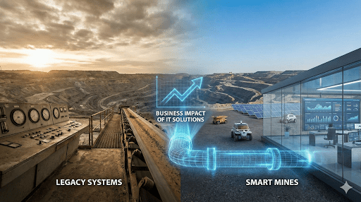 From Legacy Systems to Smart Mines: The Business Impact of IT Solutions